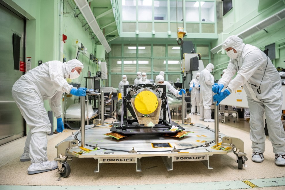 NASA unveils model of LISA, a satellite array for studying ripples in ...