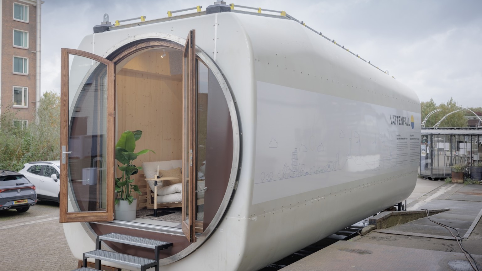 Recycled wind turbines may one day become tiny homes and floating ...