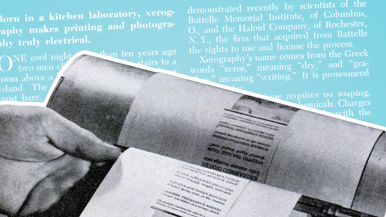 The fascinating, rocky history of the ubiquitous Xerox | Popular Science