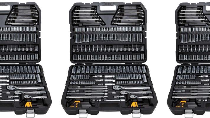 This 205-piece DeWalt Mechanics Tool Kit is cheaper than ever for Black ...
