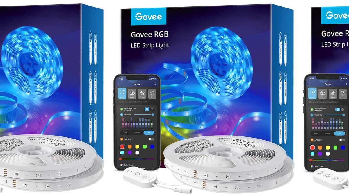 Save up to 46% on Govee smart lights for inside and outside during ...