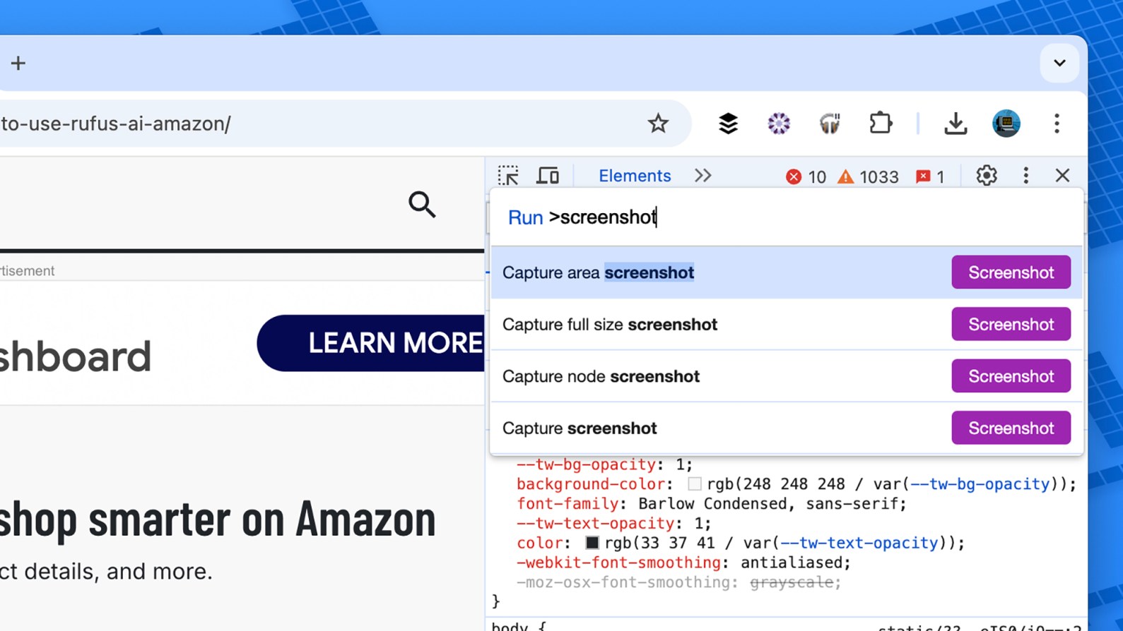 How to take screenshots (and scrolling screenshots) of webpages ...