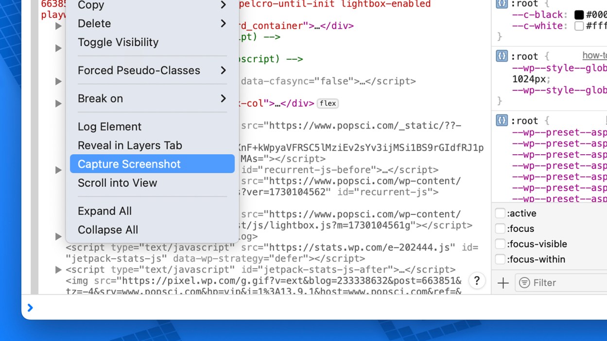 How to take screenshots (and scrolling screenshots) of webpages ...