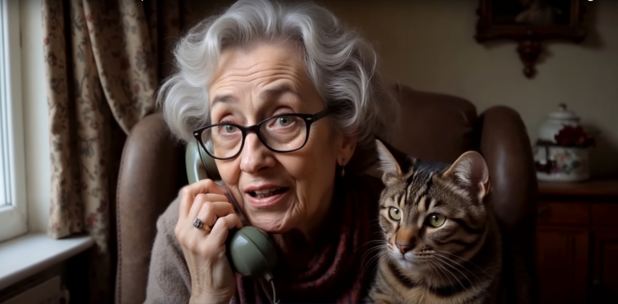 This AI-generated grandma thwarts scammers with long stories about her ...