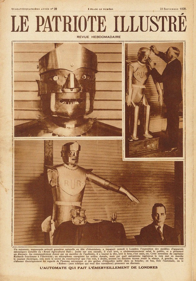 In 1928, Eric the Robot promised the robo-butler of the future ...