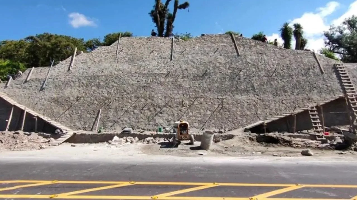 Ancient pyramid uncovered during highway construction | Popular Science
