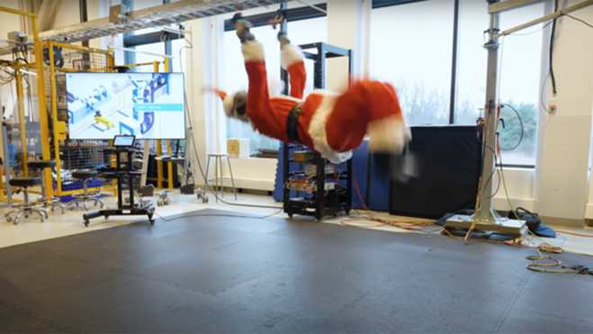 Watch Spot the robot dog nail a triple backflip | Popular Science