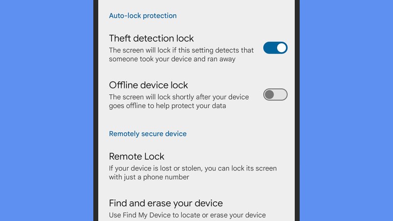 How To Set Up The New Theft Detection Features On Android Popular Science