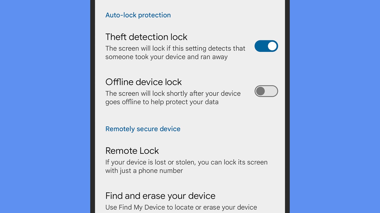 How to set up the new theft detection features on Android | Popular Science