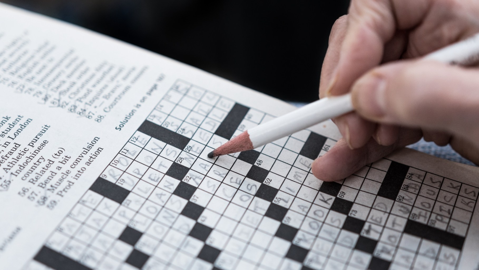 Why crossword puzzles get easier as you solve them, according to ...