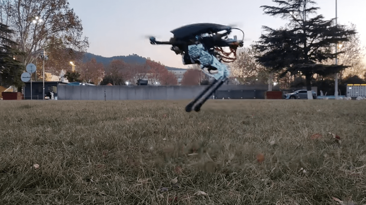 Behold the hybrid copter-robot that struts and leaps like a chicken ...