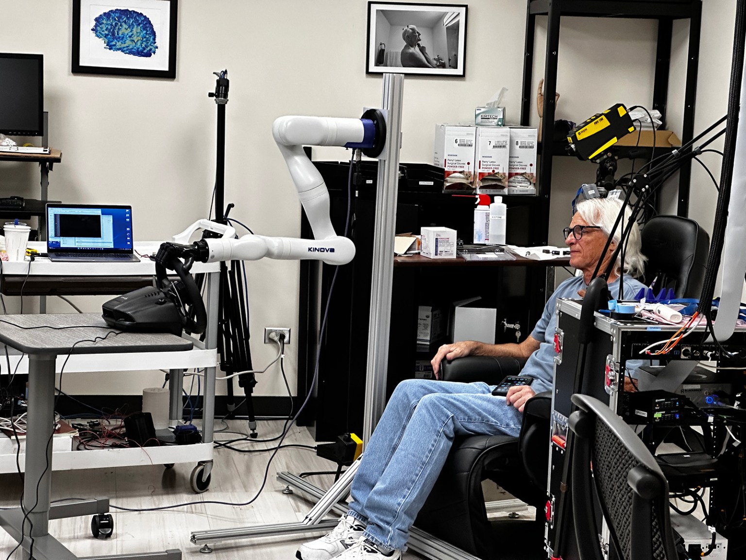 Brain-connected implants help paralyzed patients feel objects and ...