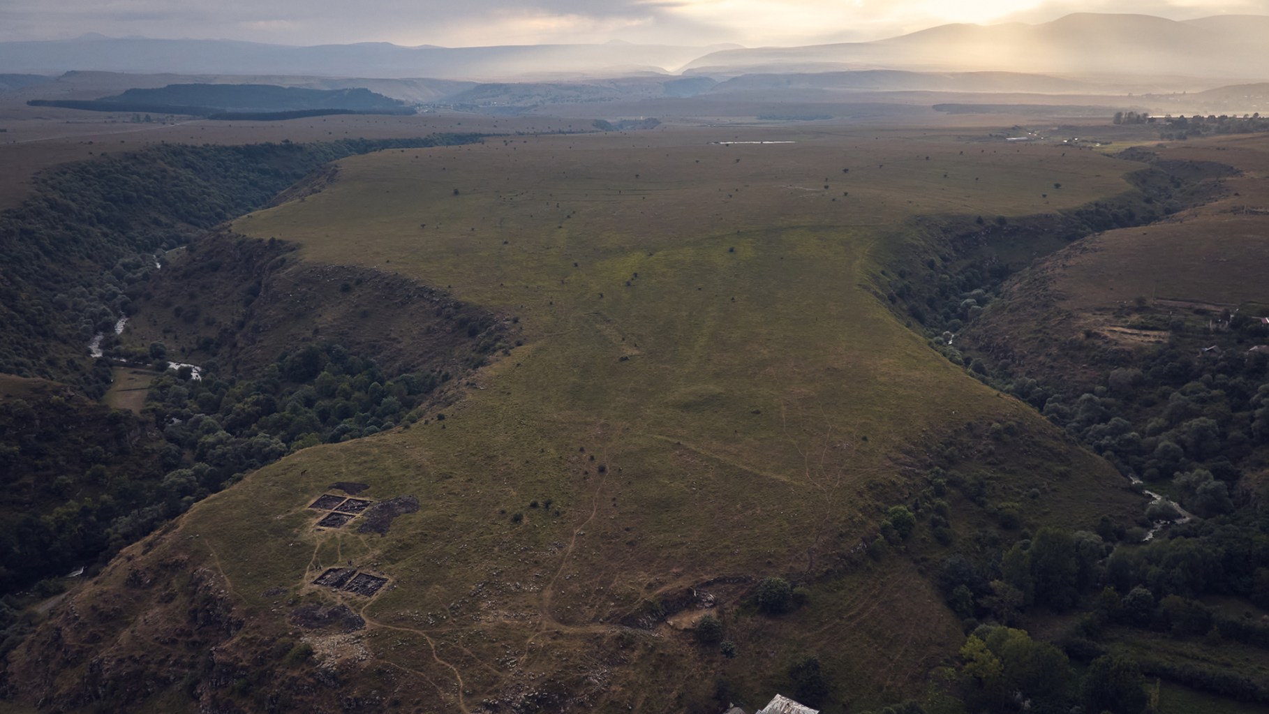 Drone reveals ancient fortress is 40x larger than archaeologists once ...