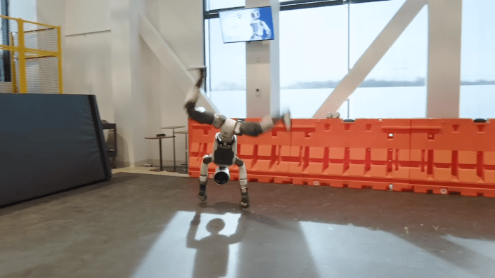 This humanoid robot can cartwheel surprisingly well | Popular Science