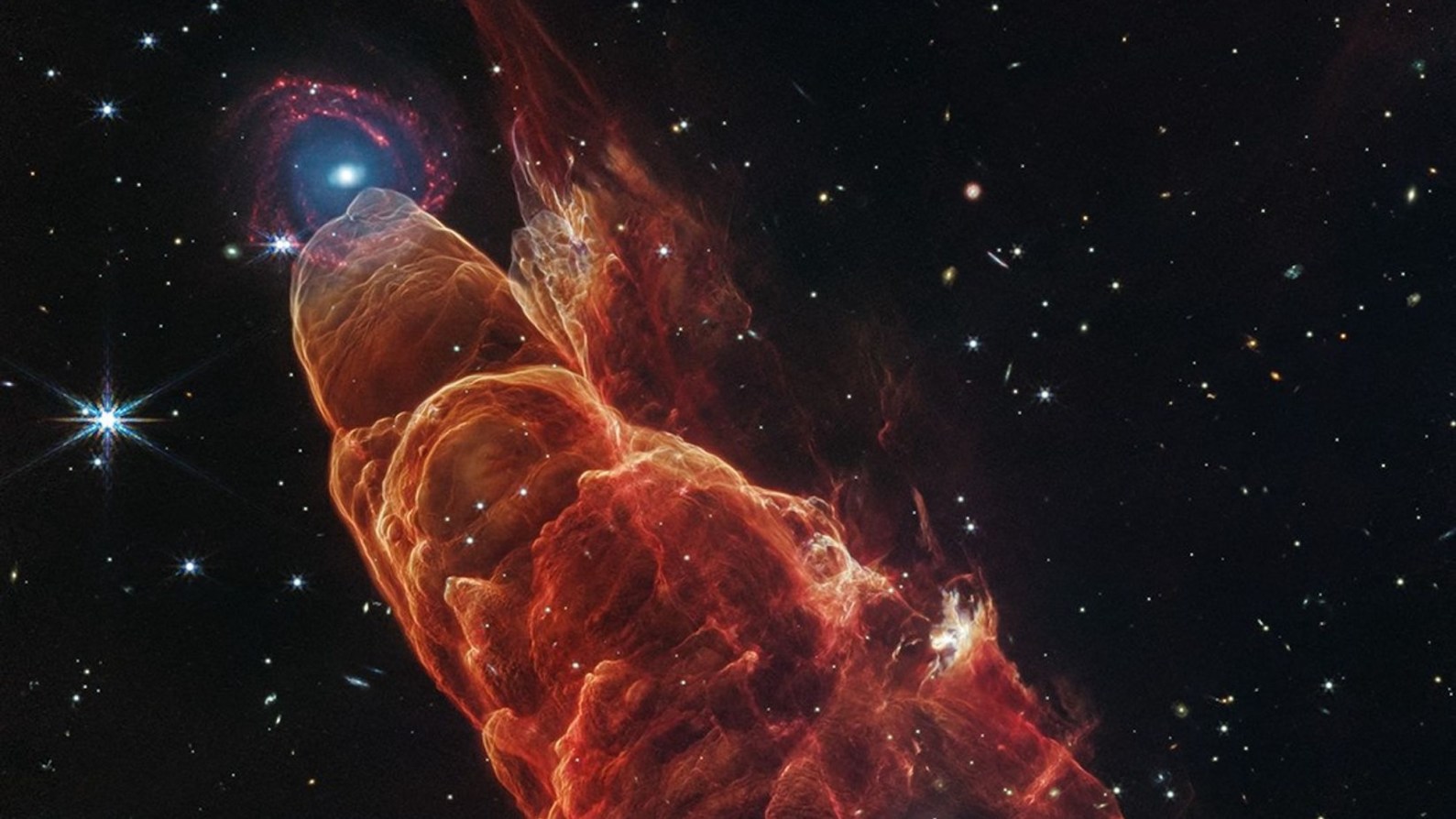 JWST spots an energetic 'Cosmic Tornado' 625 light-years away | Popular ...