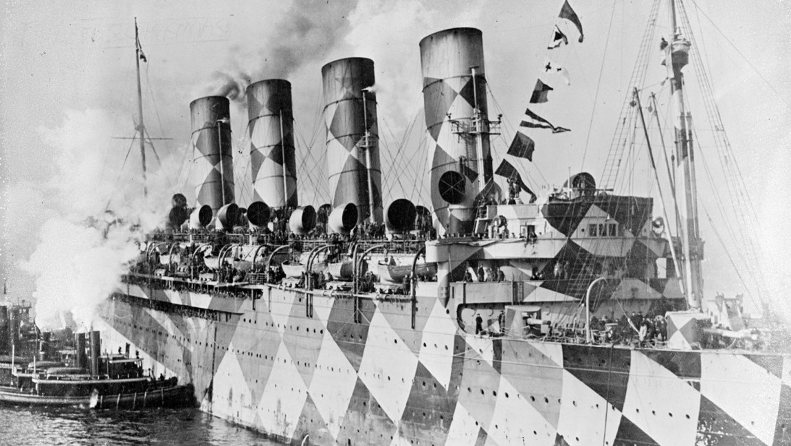 The illusory reality of WWI dazzle camouflage, re-examined | Popular ...