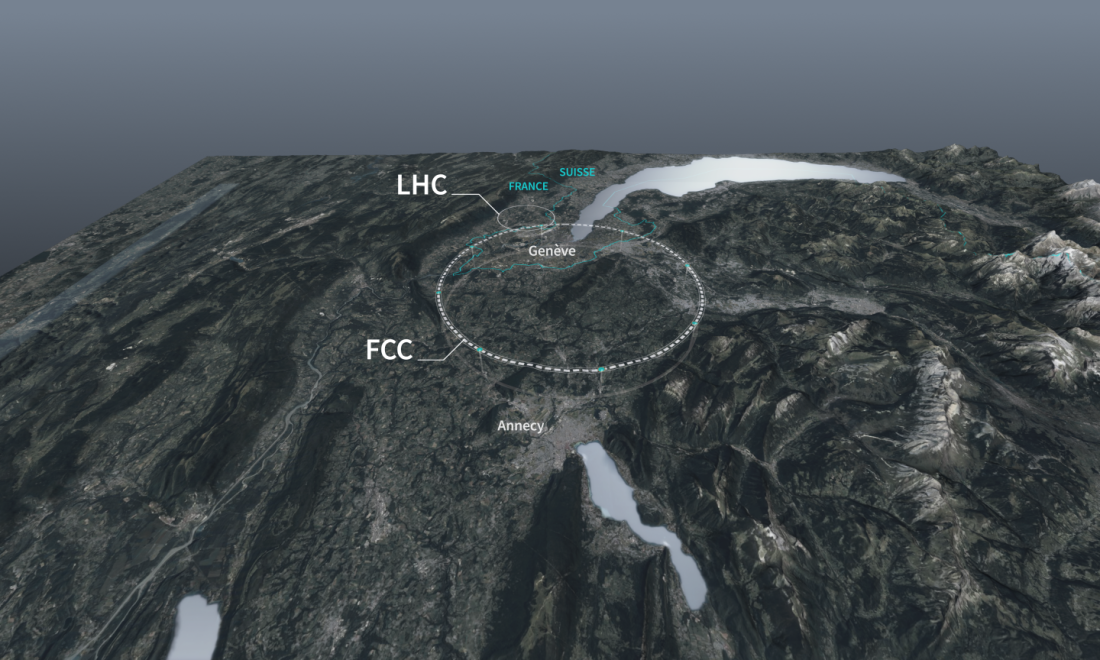 The atom-smashing Large Hadron Collider’s successor will be 56 miles ...