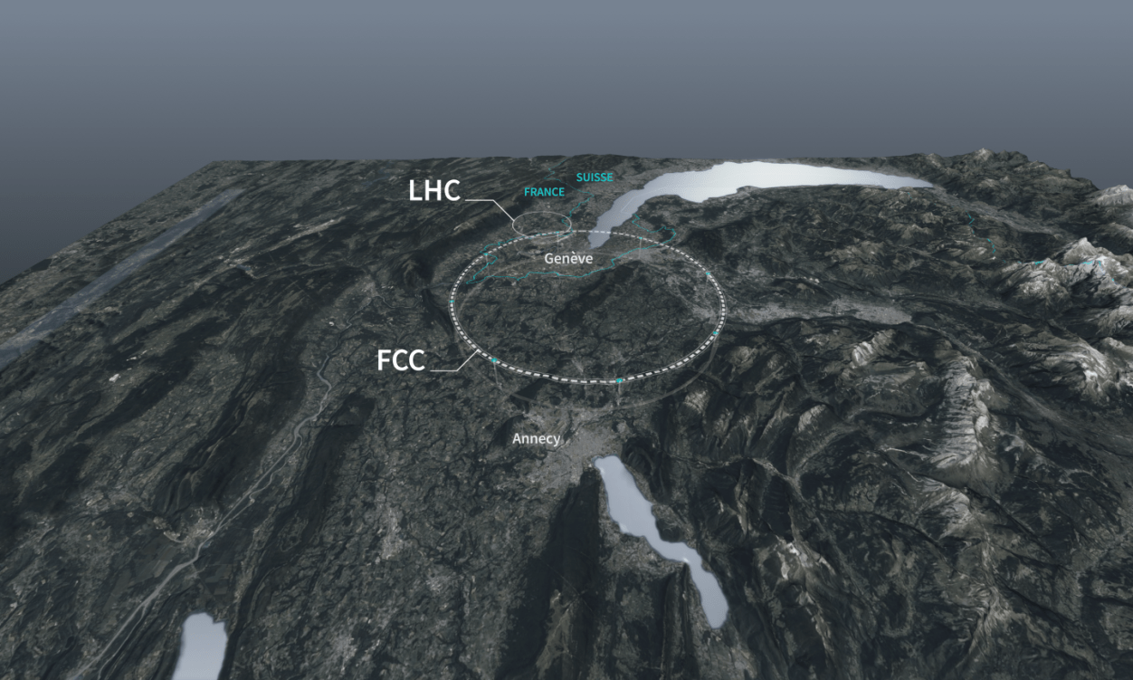 The atom-smashing Large Hadron Collider’s successor will be 56 miles ...