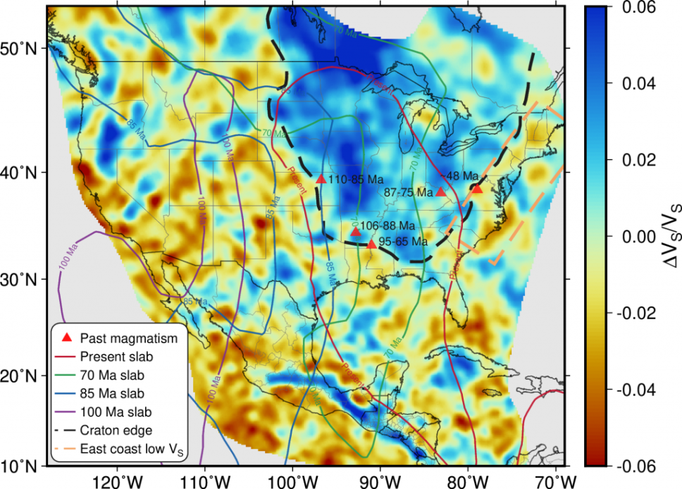 North America’s underside is slowly melting into the Earth | Popular ...