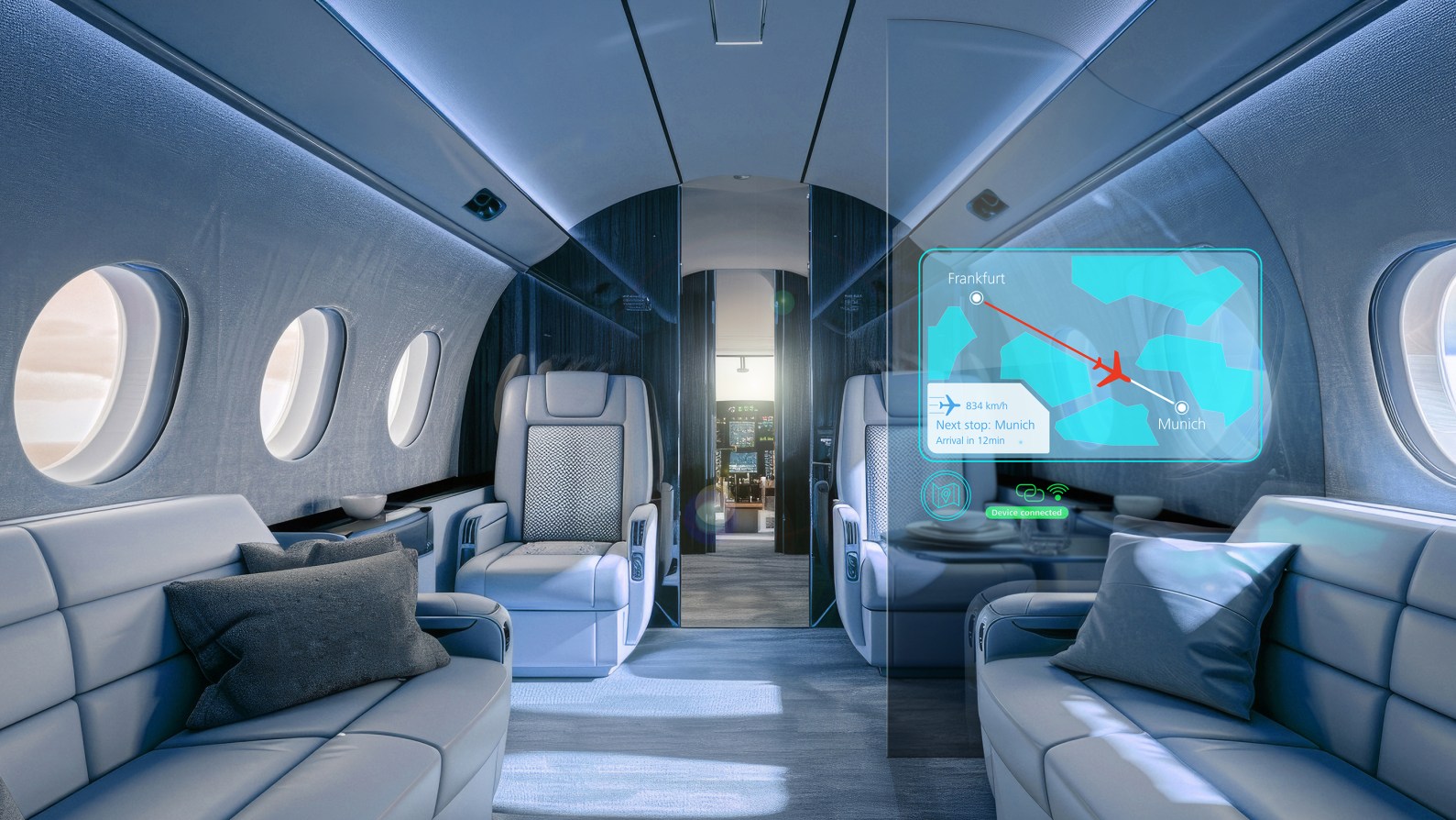 Smart glass windows would beam in-flight info over scenic views | Popular Science