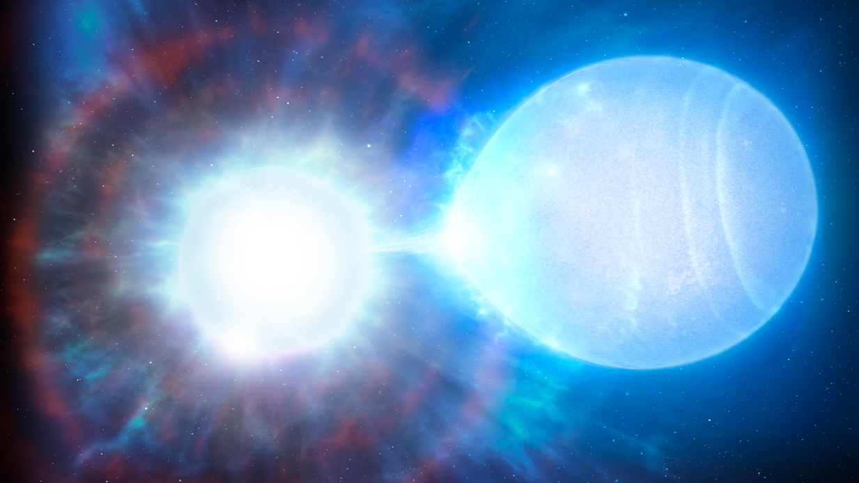 Astronomers find spiraling stars heading towards a rare cosmic ...