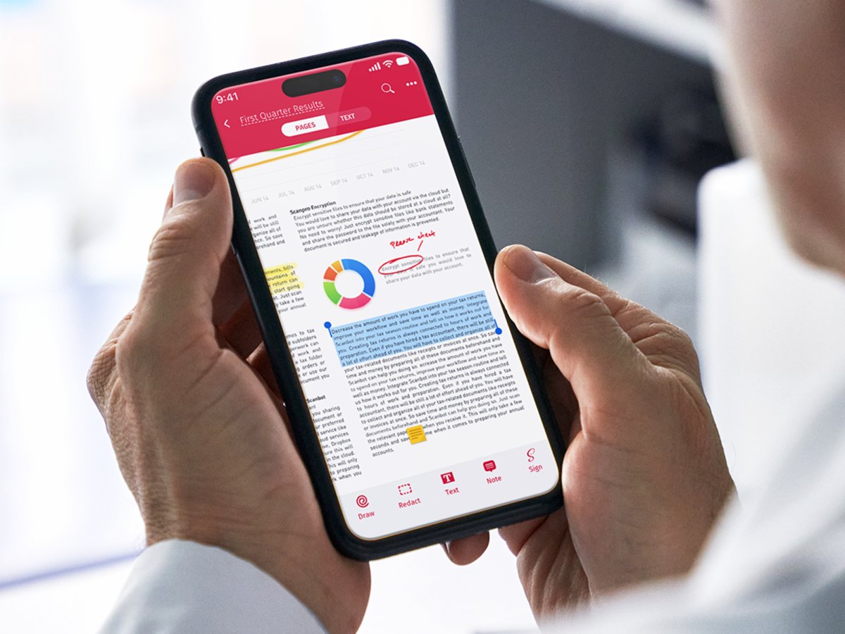 Yup, this app means you won't have to touch another printer or scanner ...