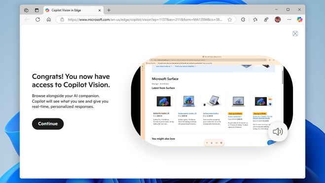 How to use Copilot Vision for free in Microsoft Edge | Popular Science