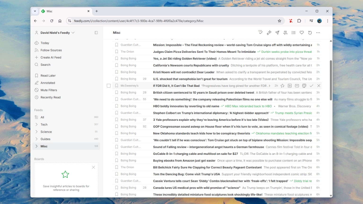 How to use Feedly to keep up with everything you want to read | Popular ...