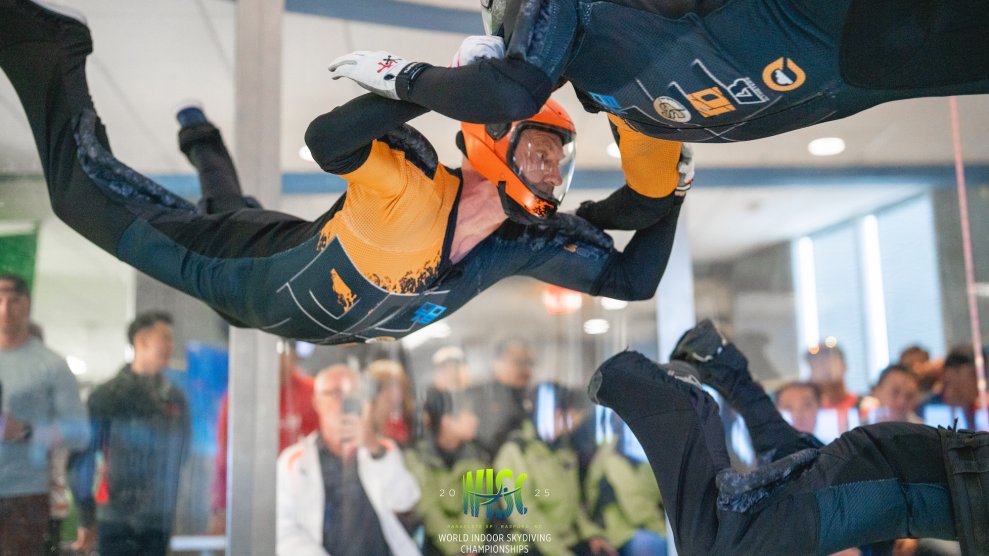 The dizzying acrobatics of the World Indoor Skydiving Championships ...
