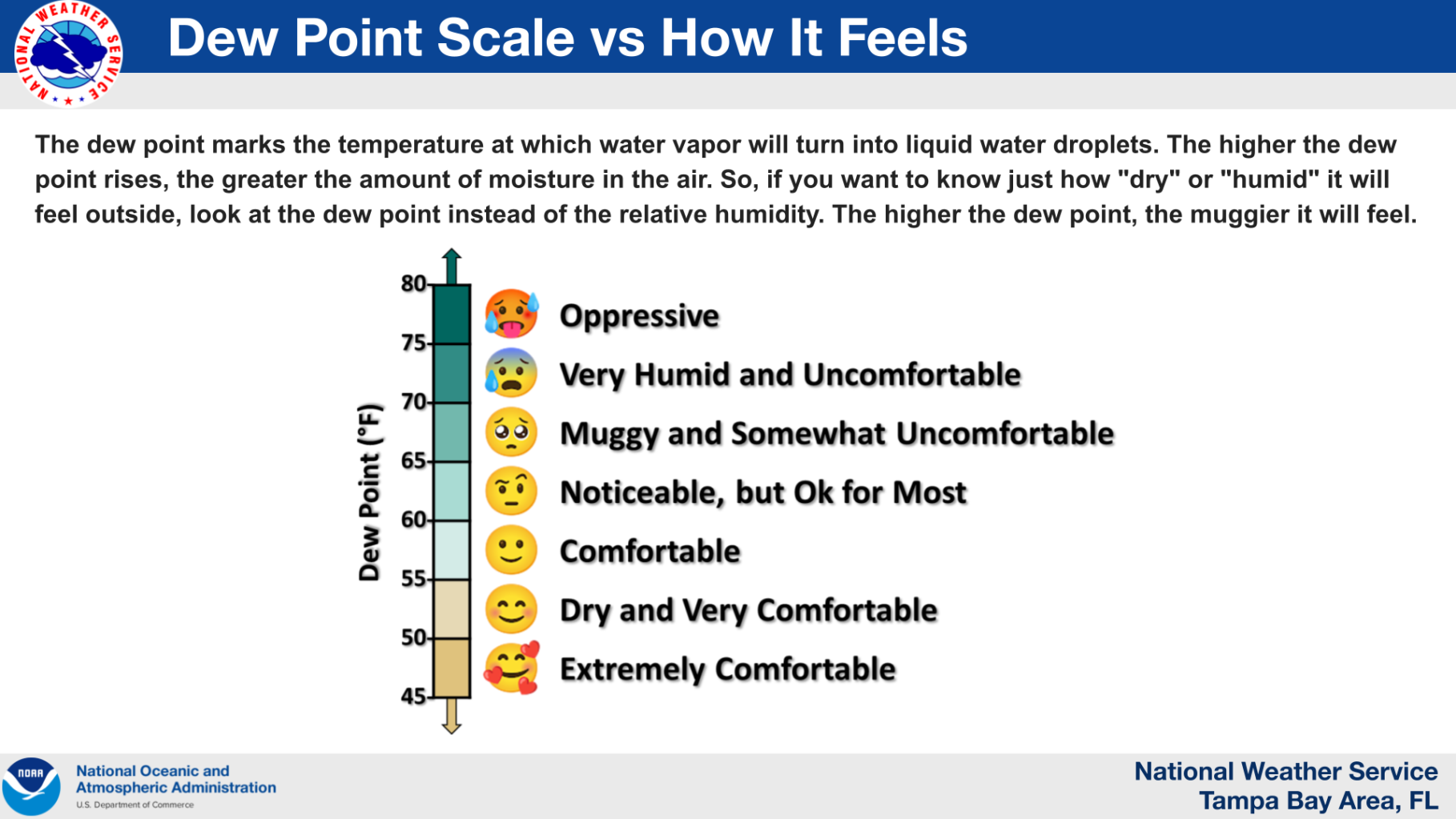 What is dew point? A meteorologist explains that sticky air. | Popular ...
