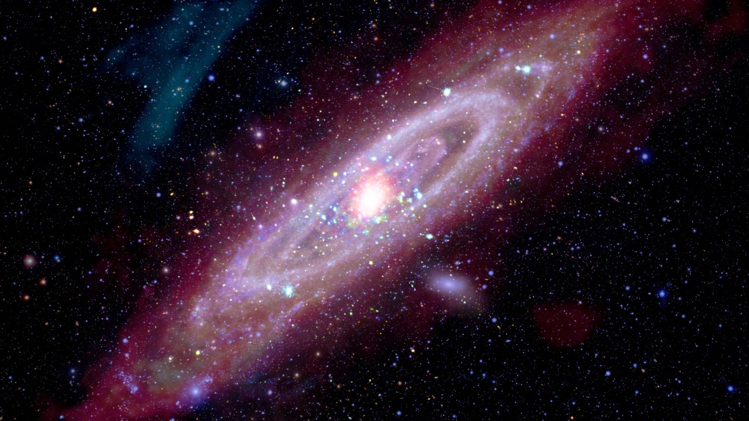 NASA offers dazzling new sights (and sounds) of the Andromeda galaxy ...