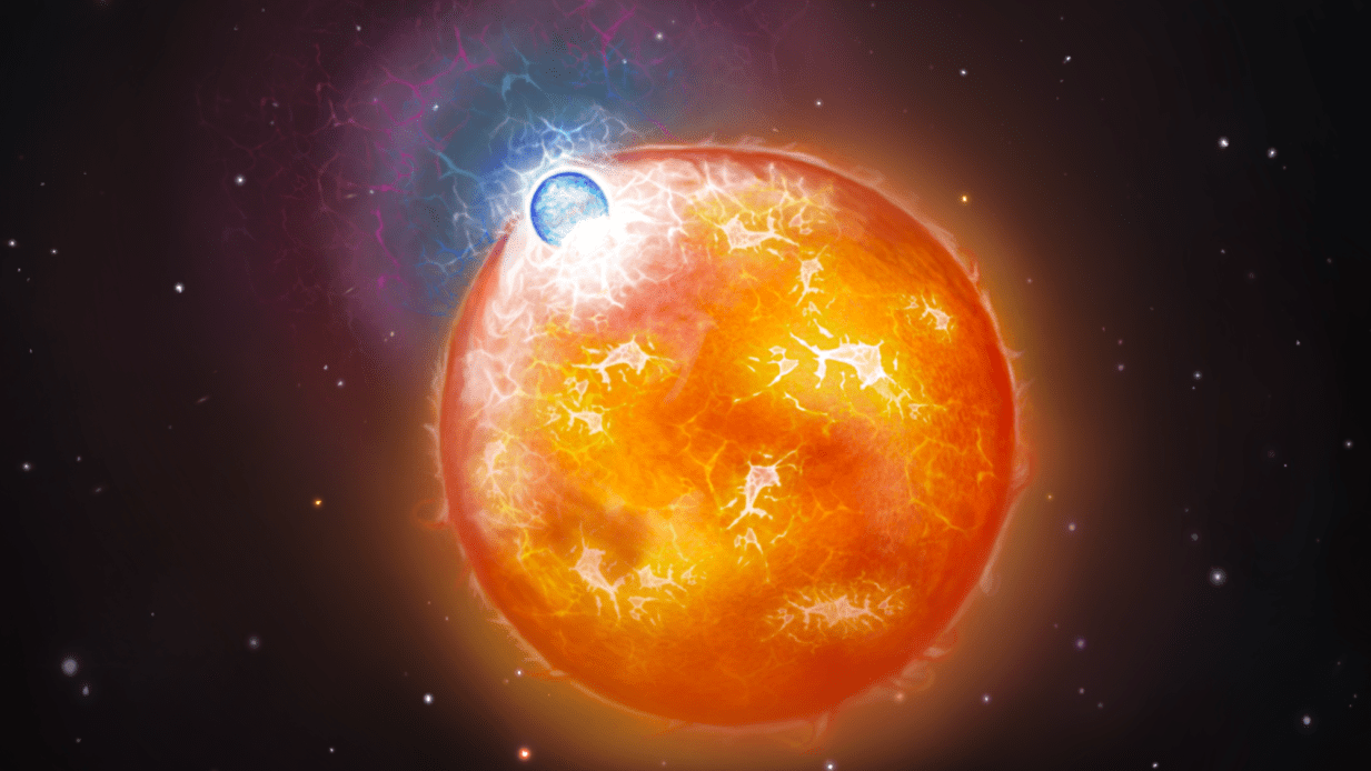 Cosmic bumper stars forge rare, hefty white dwarf | Popular Science