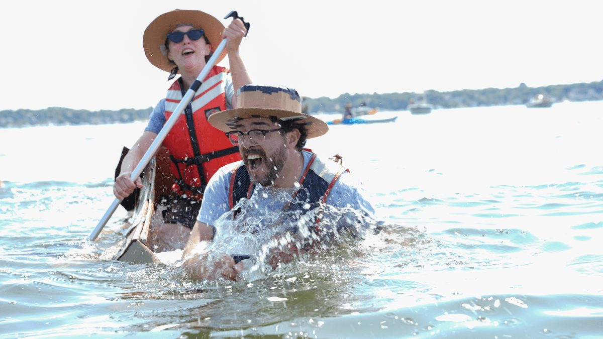 Ready, Set, Paddle! Scenes from The Great Salem Maritime Cardboard Boat ...