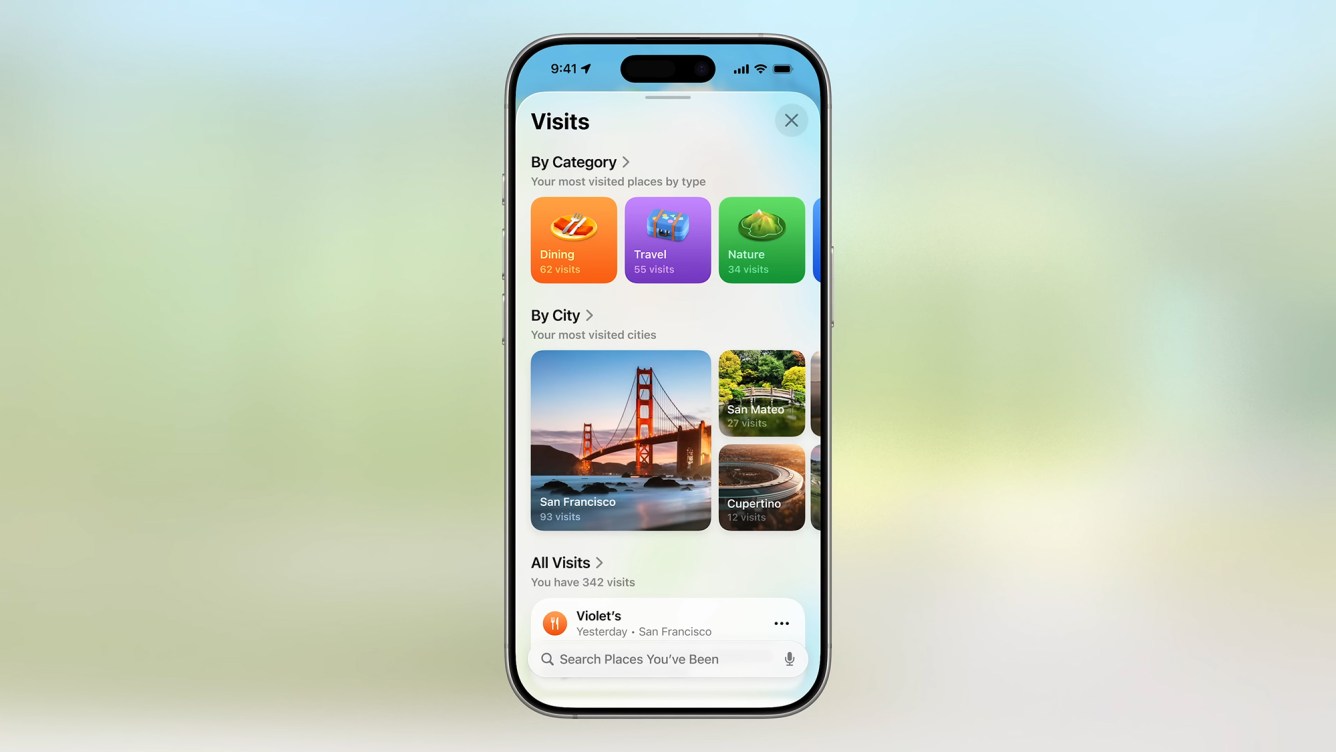 Apple Maps in iOS 26 keeps track of your favorite places | Popular Science