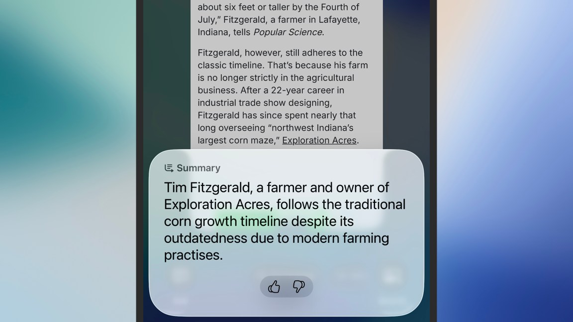 How to use Visual Intelligence on your iPhone with iOS 26 | Popular Science