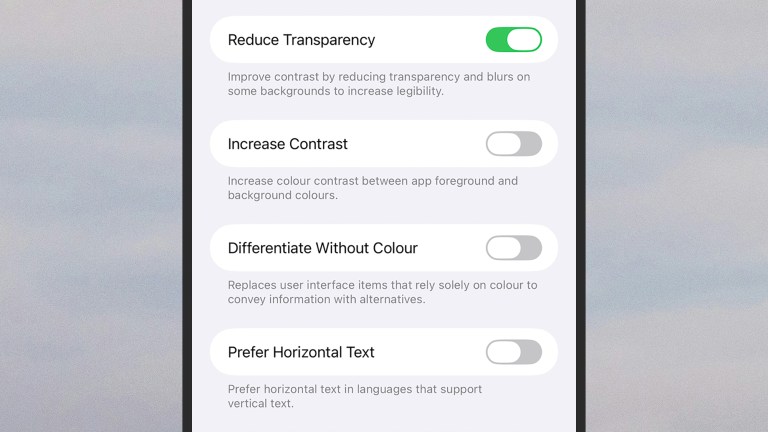 You can finally tone down Liquid Glass on your iPhone | Popular Science