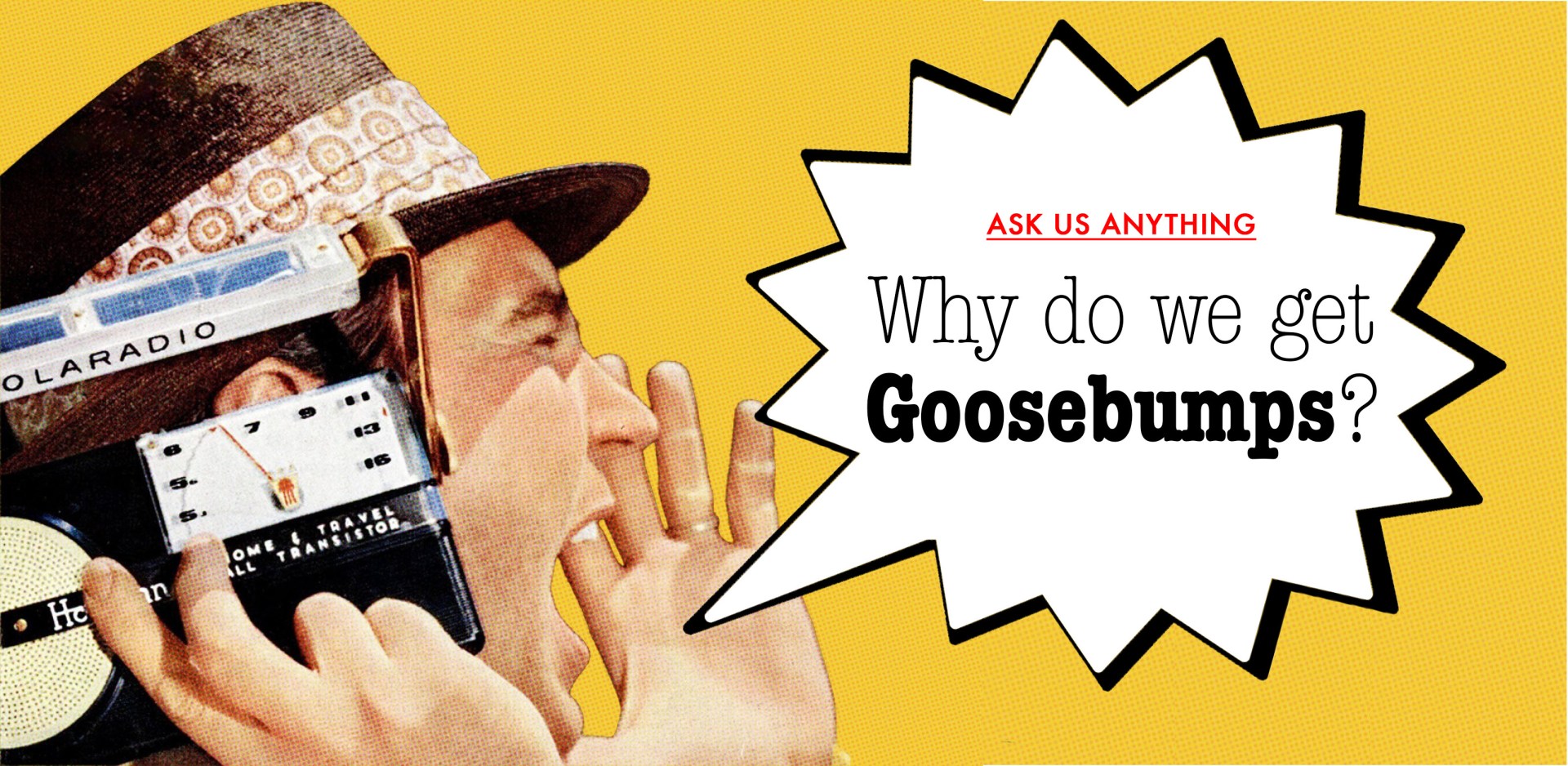 Why do we get goosebumps? | Popular Science