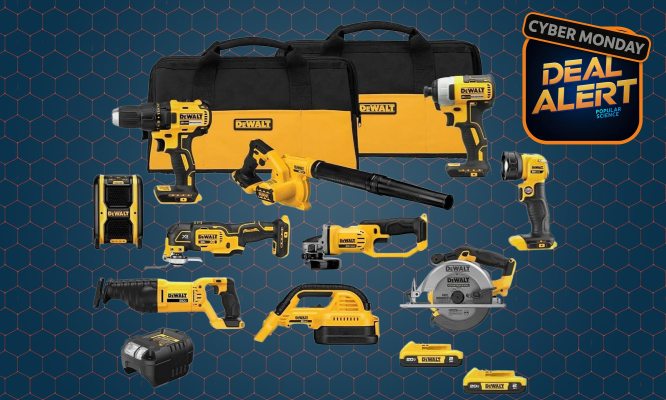 Amazon's Cyber Monday deals drop Dewalt tools and combo kits to ...