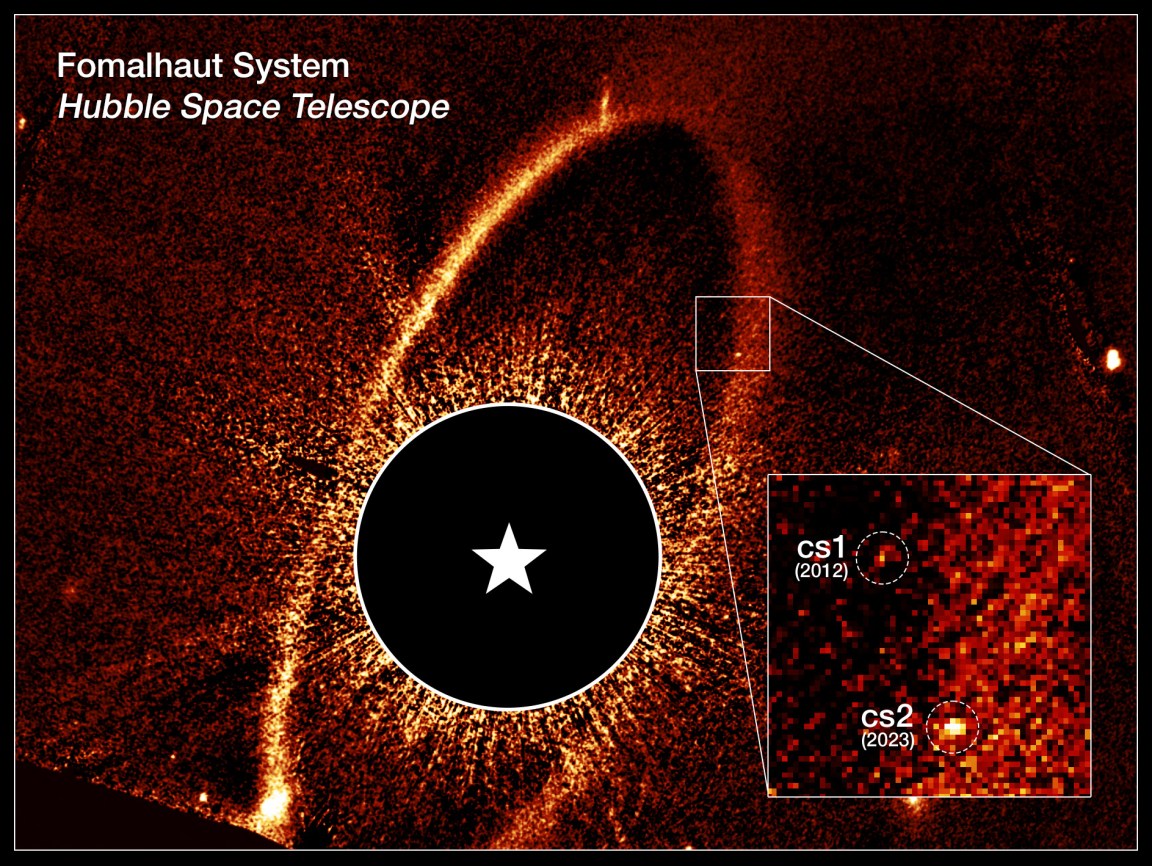 First-of-its-kind cosmic collision spotted 25 light-years from Earth ...