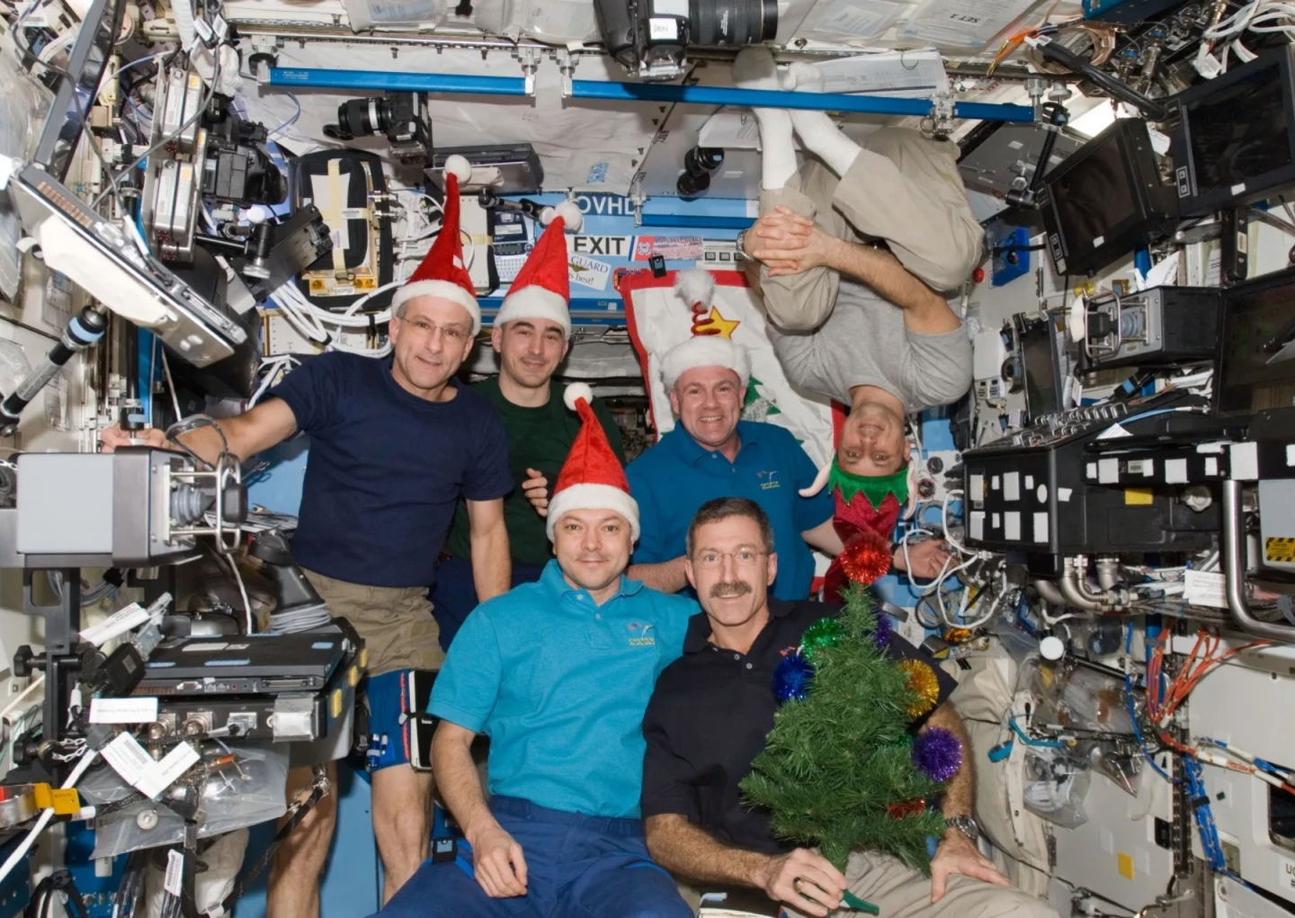 9 festive ISS holiday celebrations through the years | Popular Science