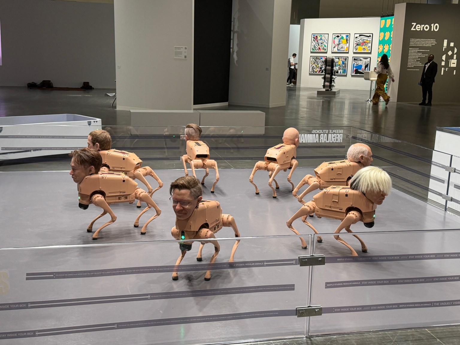 Robot dog with Elon Musk's head poops out AI generated art | Popular ...