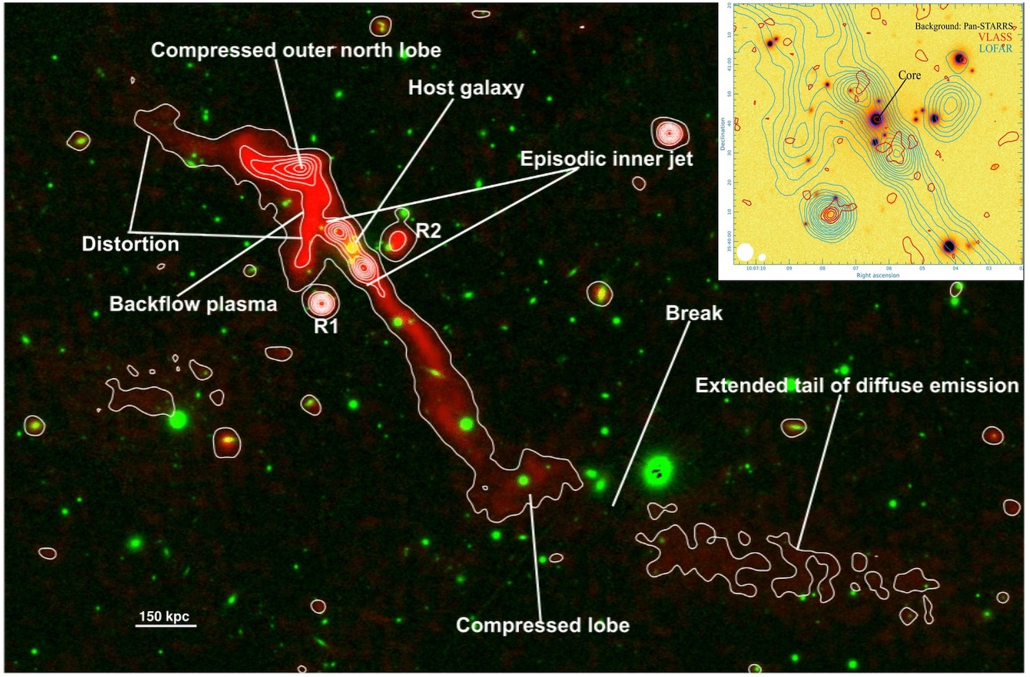 Black hole space volcano erupts after 100-million-year nap | Popular ...