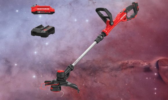 Lowe's is blowing out this Craftsman cordless string trimmer with ...