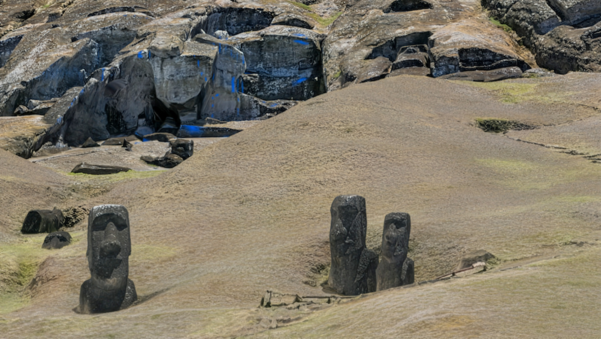 3D map of Easter Island takes you places visitors aren't allowed ...