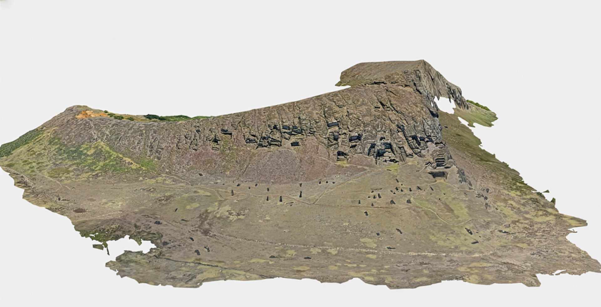 3D map of Easter Island takes you places visitors aren't allowed ...