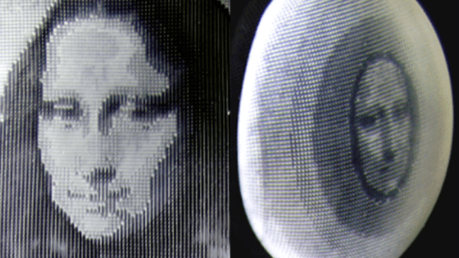 Synthetic skin reveals hidden 'Mona Lisa' when exposed to heat ...