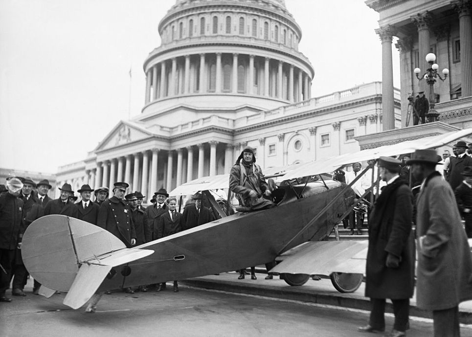 During WWI, a daredevil pilot helped invent the first 'drones ...