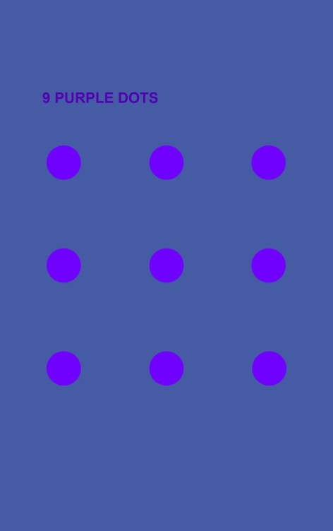 How many blue dots do you see? New optical illusion tricks the brain ...