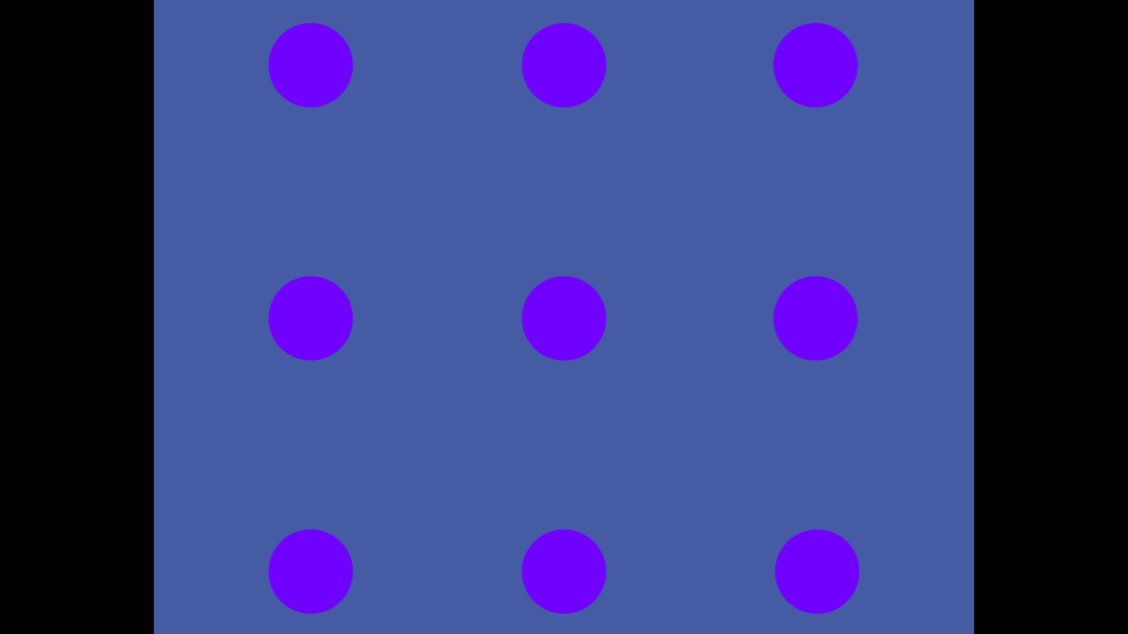 How many blue dots do you see? New optical illusion tricks the brain ...