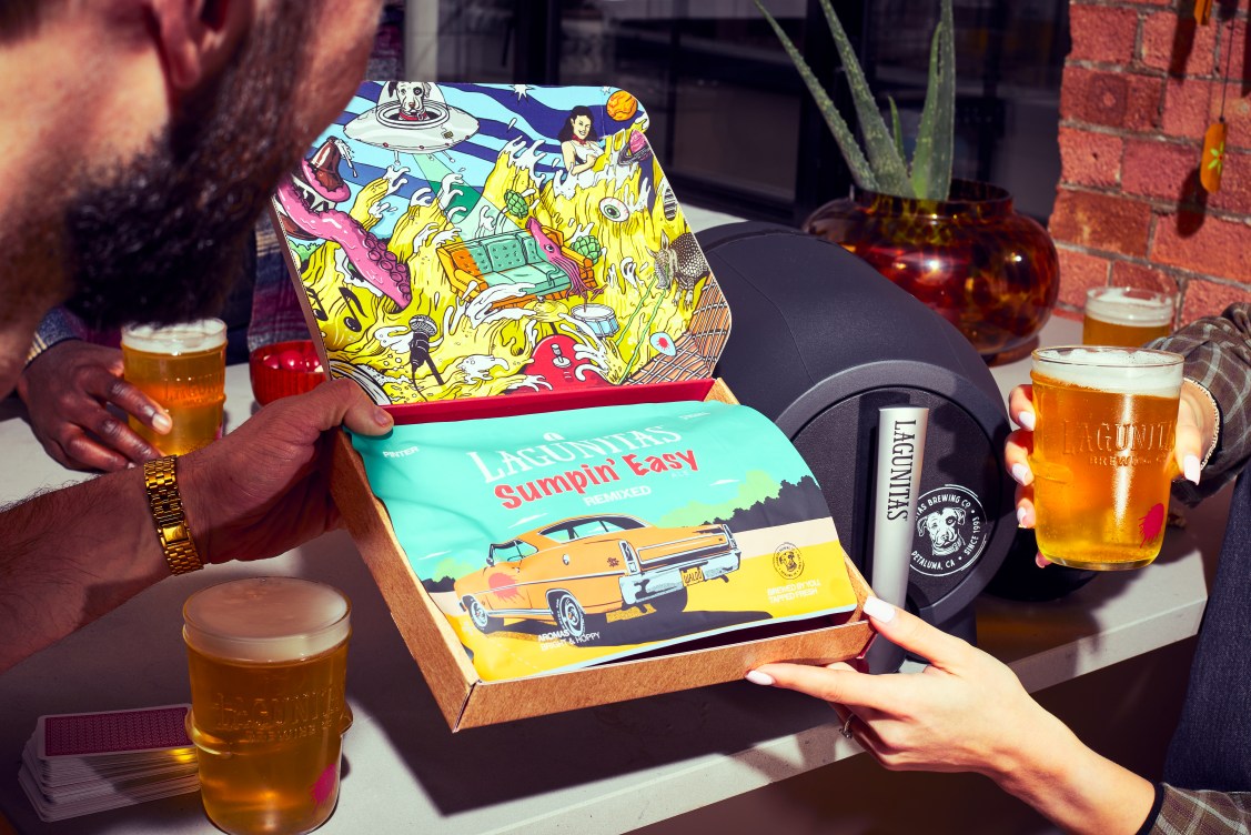 The Pinter countertop home brewing machine can now automatically make ...